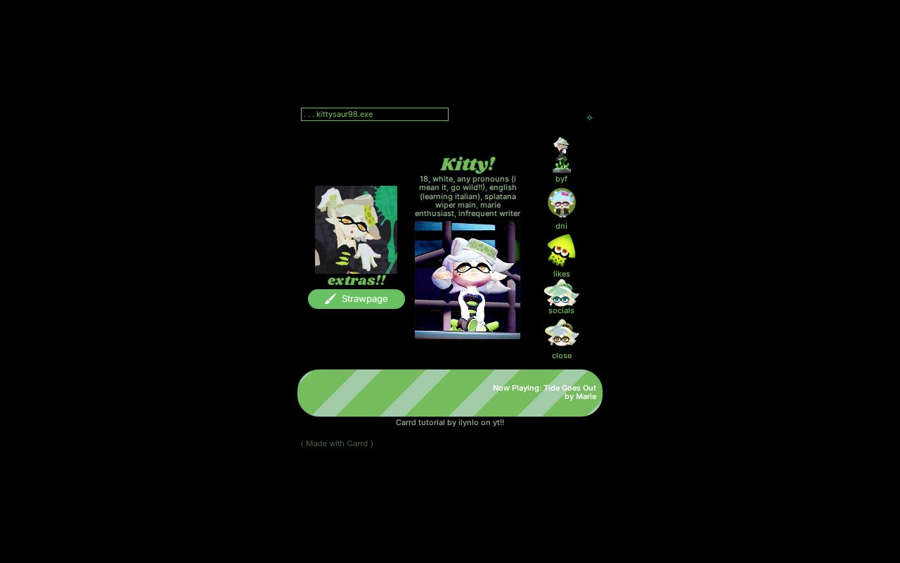 Kitty's intro carrd!